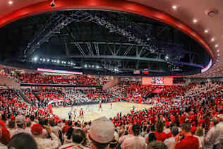 Iowa State Cyclones at Houston Cougars Mens Basketball Fertitta Center ...