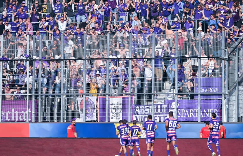 FK Austria Wien vs FC Blau-Weiß Linz Generali-Arena (Franz-Horr-Stadion ...