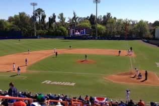 South Carolina Gamecocks at Florida Gators Baseball Condron Family ...