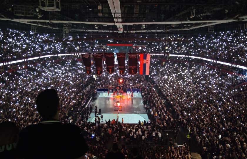 KK Partizan vs KK Crvena zvezda - EuroLeague Belgrade Arena (Formerly Kombank Arena) Belgrade ...