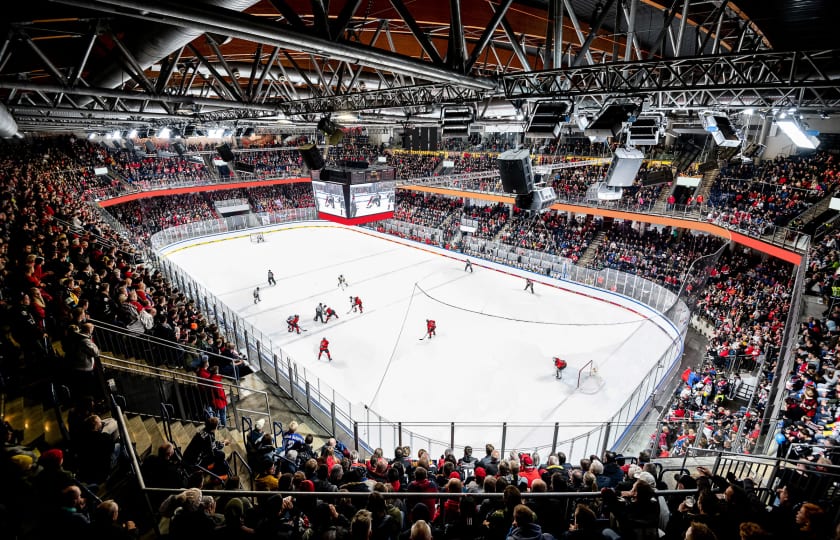 Nuremberg Ice Tigers vs. Adler Mannheim Men's Ice Hockey Arena ...