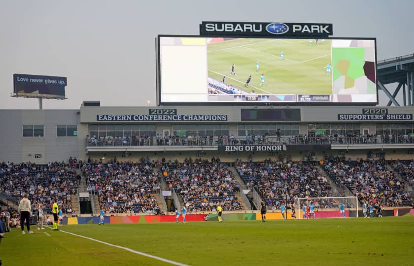 Seattle Sounders FC at Philadelphia Union Subaru Park Chester Tickets ...