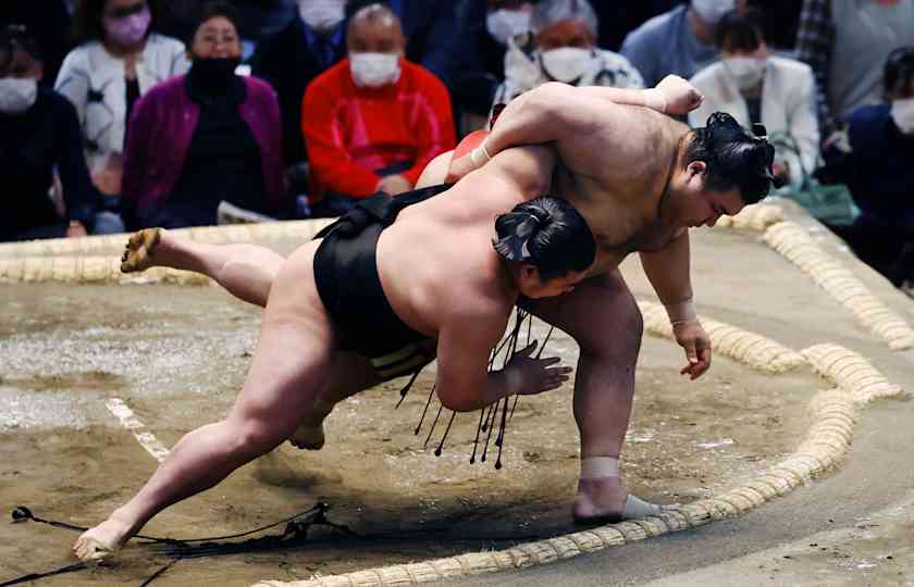 Grand Sumo Tournament March 2025 - Day 4 No.1 Sports Stadium at Edion ...