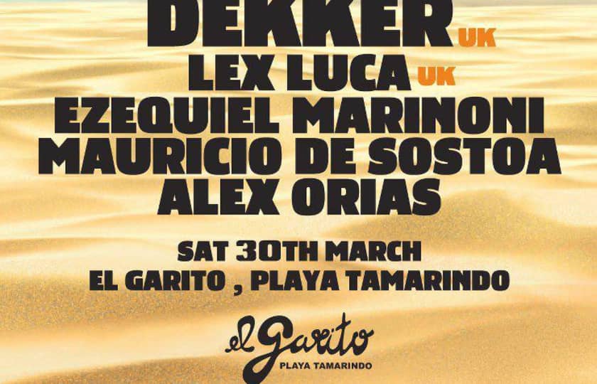 Dekker Tickets | Dekker Tour 2025 and Concert Tickets - viagogo