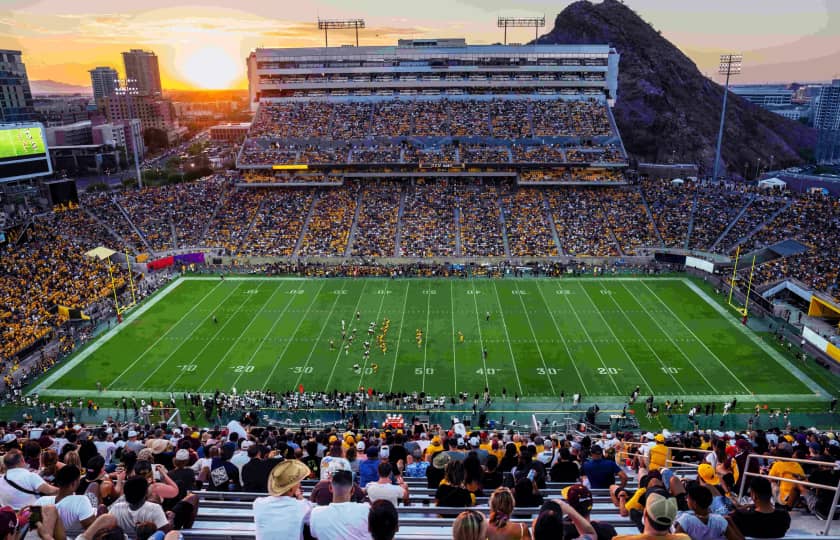 Utah Utes at Arizona State Sun Devils Football Mountain America Stadium ...
